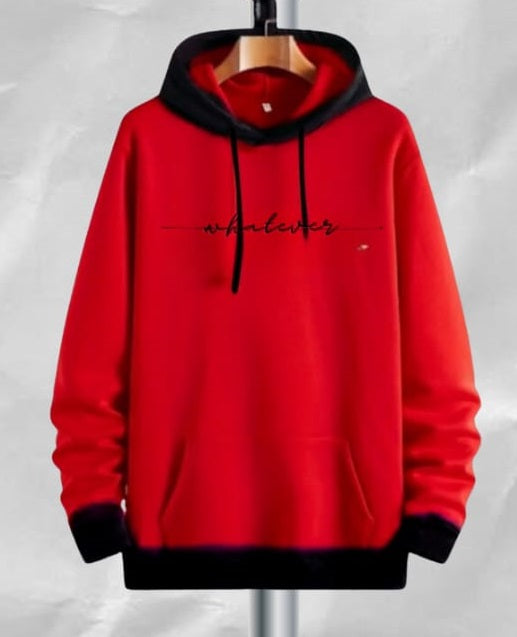 Bold basics - Men Super Soft Whatever Fleece Hoodie